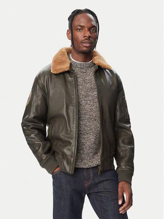 Milestone Lederjacke MS Tom 631089 21070-1 Dunkelbraun Regular Fit