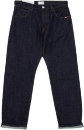 Amish Homme, Jeans, Bleu, Taille: W34 Selvedge Denim Wash Crink