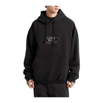 Vans Oval Logo Hoodie - - Sweatshirts & Hoodies - Herren - Schwarzk - M