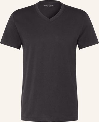 Strokesman's Strokesmans 2er-Pack T-Shirts schwarz