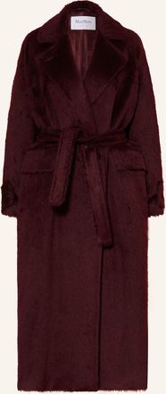 Max Mara Alpaka-Mantel Albata rot