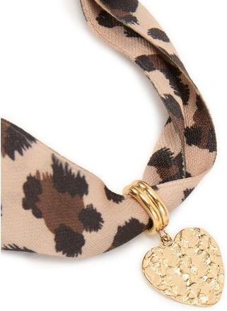 Au Printemps Paris Bracelet l&eacute;opard avec coeur