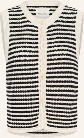 Part Two Strickweste weiss