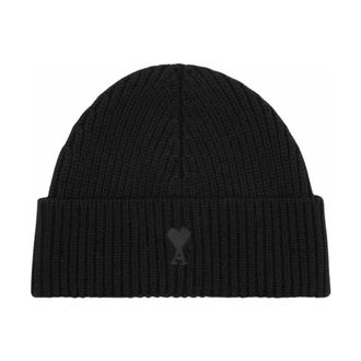 Ami Bonnet De Coeur - Homme - Accessoires - Noir - Taille: ONE Size
