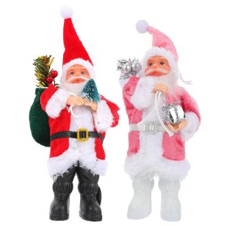 Angoily 2st&uuml;cke Weihnachtsmann-h&auml;ngefigur H&auml;ngende Weihnachtsdeko f&uuml;r Fenster und Party Weihnachtsbaumkette als Geschenk f&uuml;r Familie und Freunde