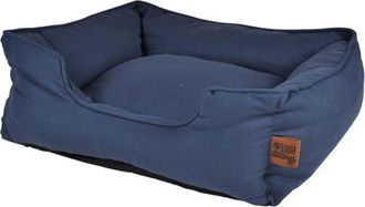 LOVE STORY Korb rechteckig, Polyester, 75 x 70 x 22 cm, Terrazzo Indigo