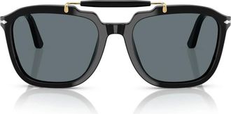 Persol unisex, Accessoires, Noir, Taille: 55 MM Po0203S 95/3R Lunettes de soleil