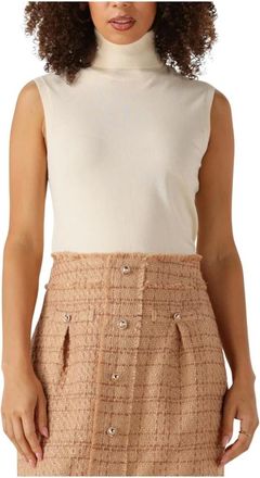 Silvian Heach Damen, Strickwaren, Beige, SGr&ouml;&szlig;e