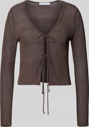 Mango Strickjacke mit Vorderseite zum Binden Modell GERANIO