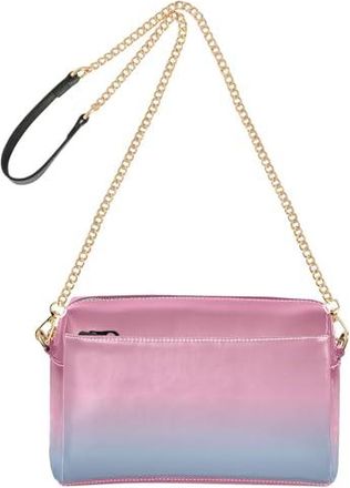 HMZXZ Sacs à bandoulière colorés roses pour femmes, sacs à main en cuir, petits sacs à main à bandoulière