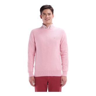 Eden Park Homme, Pulls, Rose, Taille: 3XL Pull en maille à col rond