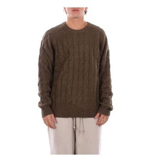 Dickies Homme, Pulls, Vert, Taille: S Pulls &agrave; col rond