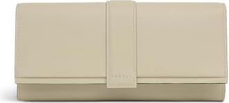 Radley London London Sloane Mews Matinée à rabat en cuir pour femme, neige, L