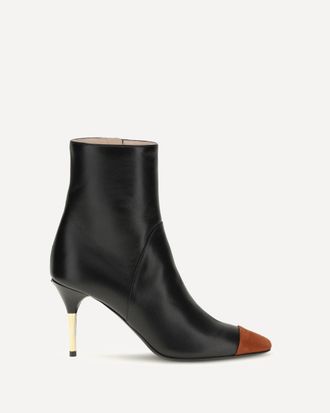 Valentino Garavani Sinead nappa and suede Ankle Boots Female 37.5