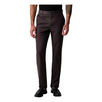 A|X Armani Exchange Pantalon chino en coton stretch - Homme - Pantalons - Gris - Taille: W33