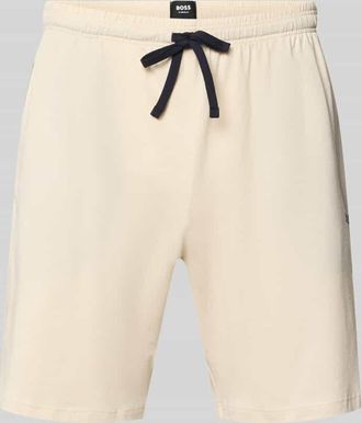 HUGO BOSS Regular Fit Sweatshorts aus Baumwoll-Mix Modell MIX&MATCH