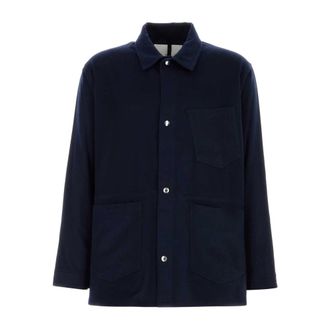 SETCHU Work Jacket 2 Cashmere - - Jackets - Herren - Blau - M