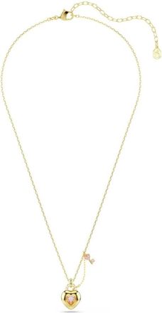 Swarovski Femme, Accessoires, Jaune, Taille: ONE Size Idyllia Collier Coeur et Cl&eacute;