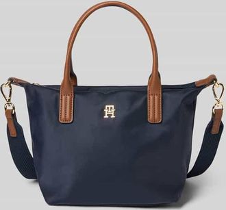Tommy Hilfiger Umhängetasche mit echtem Leder-Besatz Modell POPETTE