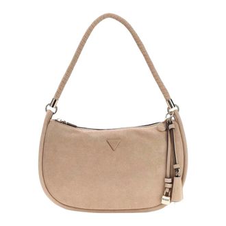 Guess Femme, Sacs, Beige, Taille: ONE Size Danya Hobo Shoulder Bag