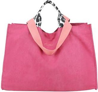 Fritzi Aus Preußen Fritzi Bridge Canvas Pink Leo, Sac de Courses Femmes, Rose, L