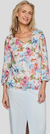 Rabe Druckbluse im Tunika-Stil und mit floralem Muster