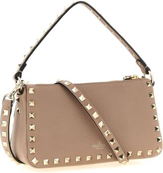 Valentino Garavani Rockstud Shoulder Bag - Pink
