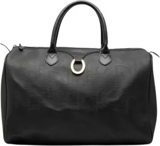Dior unisex, Pre-owned, Noir, Taille: ONE Size Pre-owned Weekend Bag