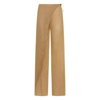 Os&eacute;ree Lumi&egrave;re Beads Pareo Hose - - Swimwear - Damen - Gelb - M