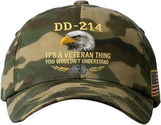 Generico Casquette comm&eacute;morative, r&eacute;glable, respirante et patriotique - Casquette th&eacute;matique pour v&eacute;t&eacute;rans, famille, amis, adultes, hommes, femmes &acirc;g&eacute;es, cours