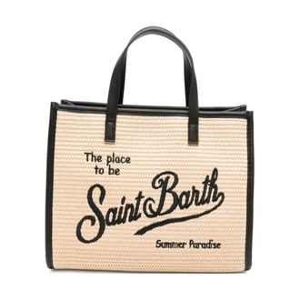 MC2 Saint Barth Femme, Sacs, Beige, Taille: ONE Size Vivian Tote
