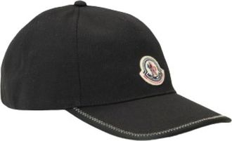Moncler Homme, Accessoires, Noir, Taille: ONE Size Casquette de baseball brod&eacute;e avec logo