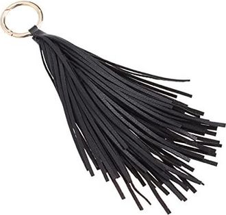 Amosfun Porte-cl&eacute;s Pendentif Voiture Noir Cuir Synth&eacute;tique L&eacute;ger 50 Pi&egrave;ces Femmes Occasions Sp&eacute;ciales