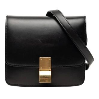 Celine Pre-owned Classic Box Crossbody Bag - Femme - Pre-owned - Noir - Taille: ONE Size