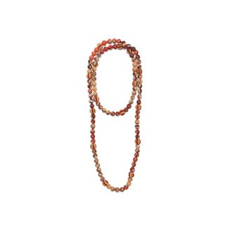Maliparmi Maliparmi, Femme, Accessoires, Beige, Taille: ONE Size Sunset Paisley Necklace