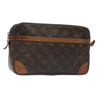 Louis Vuitton Pre-owned Canvas clutches - - Pre-owned - Damen - Braun - ONE SIZE