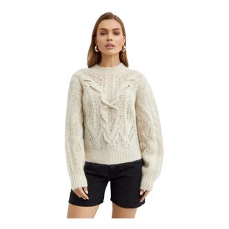 Isabel Marant Damen, Strickwaren, Beige, SGr&ouml;&szlig;e