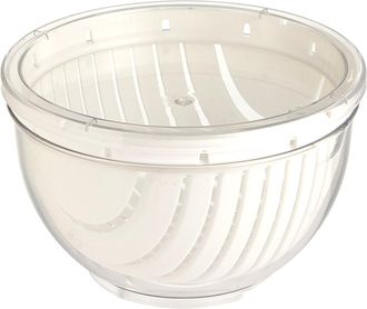 Generic Salatzerkleinerer und -trockner - Obstwascher und -schneider, Salatzubereitungs- und Schneidesch&uuml;ssel | Aufbewahrungssch&uuml;sseldeckel, Obstwascher, Schn