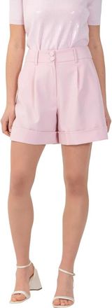 Kocca Femme, Shorts, Rose, Taille: 40 FR Short Tendance Mi-Cuisse Tailleur