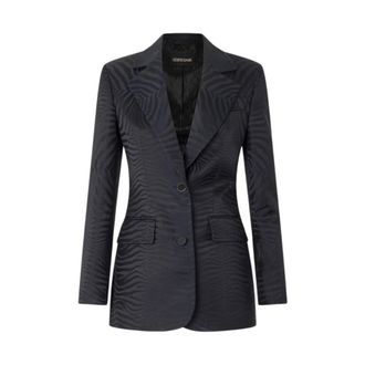 Roberto Cavalli Damen, Jacken, Schwarzk, XSGröße