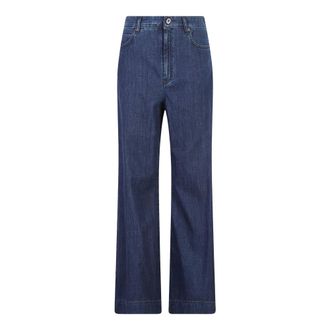 Max Mara Femme, Jeans, Bleu, Taille: 32 FR Vega Wide Jeans