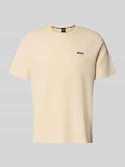 HUGO BOSS Regular Fit T-Shirt aus Baumwoll-Mix