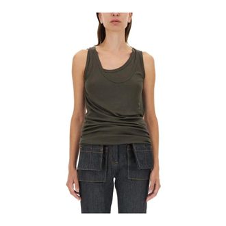 Helmut Lang Damen, Oberteile, Grau, MGr&ouml;&szlig;e