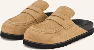 Naked Wolfe Naked Wolfe Pantoletten Cord beige
