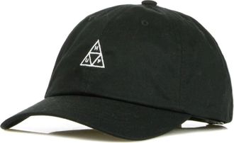 HUF Huf, Homme, Accessoires, Noir, Taille: ONE Size Casquette &agrave; Visi&egrave;re Courb&eacute;e Noire Essentielle