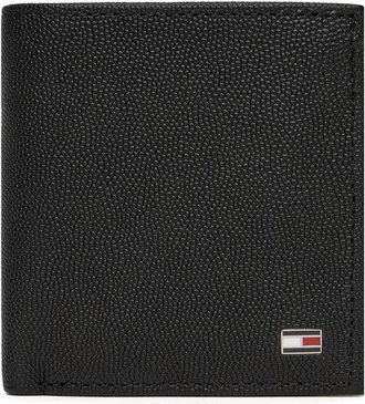 Tommy Hilfiger Geldbörse Th Flag Trifold AM0AM13521 Schwarz