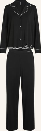 Karl Lagerfeld Nachtwäsche schwarz