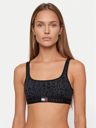 Tommy Hilfiger Bikini-Oberteil UW0UW06585 Schwarz