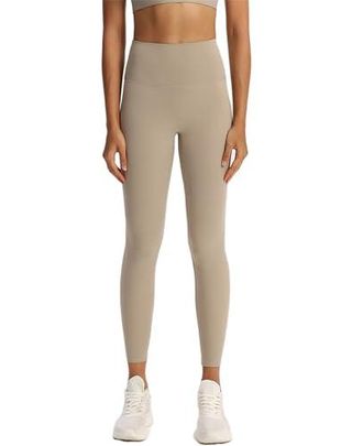 Generic Creamlush Legging taille haute &eacute;pais sans couture pour femme, doux comme du beurre, extensible, contr&ocirc;le du ventre, salon, entra&icirc;nement, yoga, course 