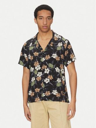HUGO BOSS Hemd Beach 50535793 Schwarz Regular Fit
